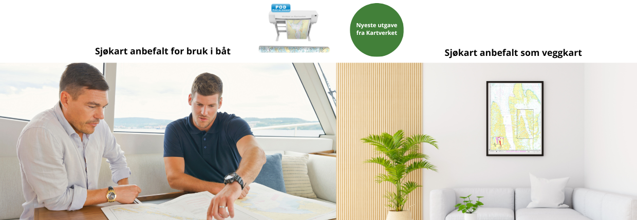 Finn sjøkart over ditt omrdåde